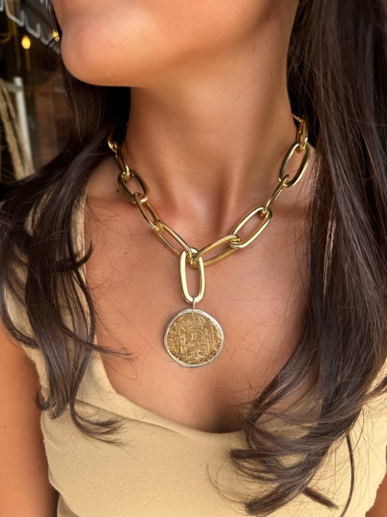 Morgan Coin Necklace – SHALLA WISTA STUDIO