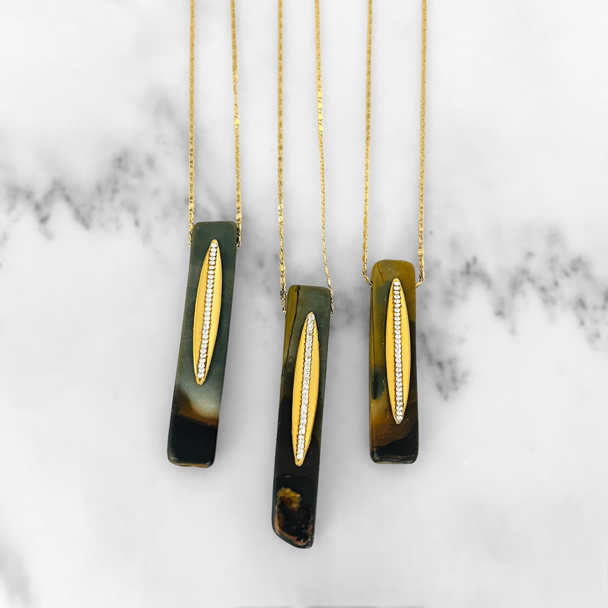 Gold Stevie Necklace – SHALLA WISTA STUDIO